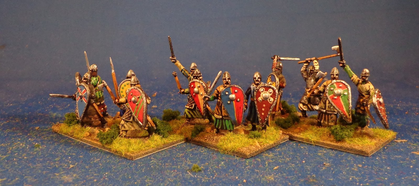 Bob's Miniature Wargaming Blog: FS 25mm Anglo-Dane DBA Army