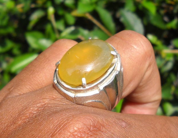 Lapak Batu Antik ( LBA ): AG145- Batu Kuning Garut Kristal... !!!_SOLD