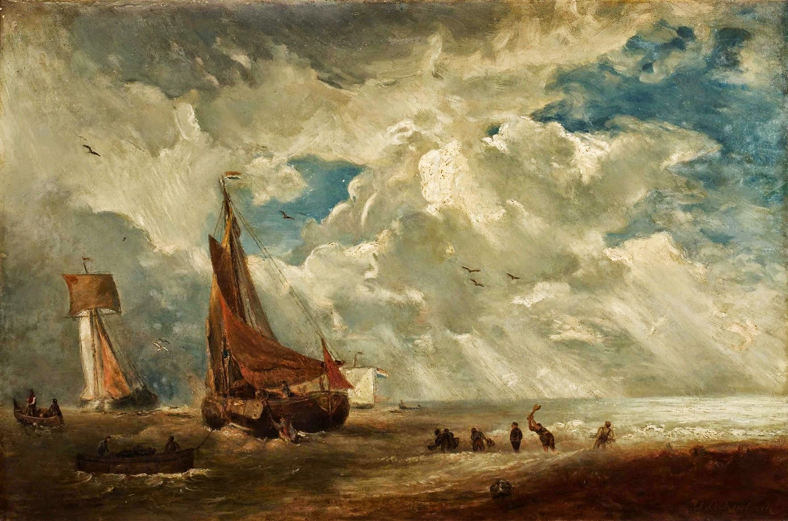 Andreas Achenbach ~ The Dusseldorf School of painting | Tutt'Art ...