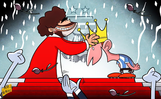 Omar Momani cartoons: Argentina 2014 Tribute