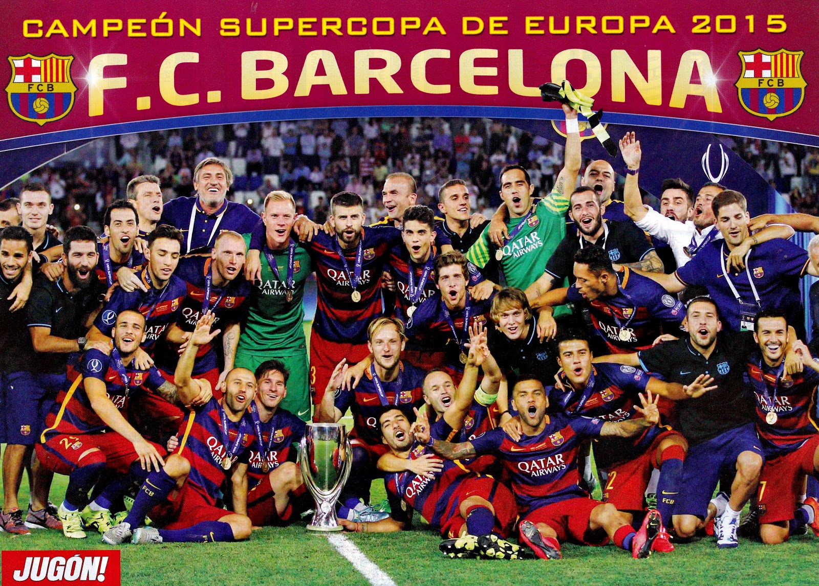 EQUIPOS DE FÚTBOL: BARCELONA 2015-2017