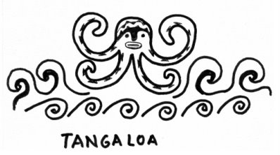 ACTITUD INDIGENA: Leyenda Lenca del pulpo (tangaloa)