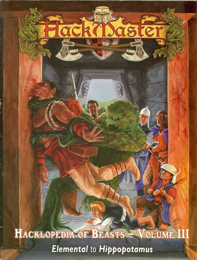 On the Sublimity of Hackmaster 4th Edition: Hacklopedia of Beasts | Andilas Hack Slash