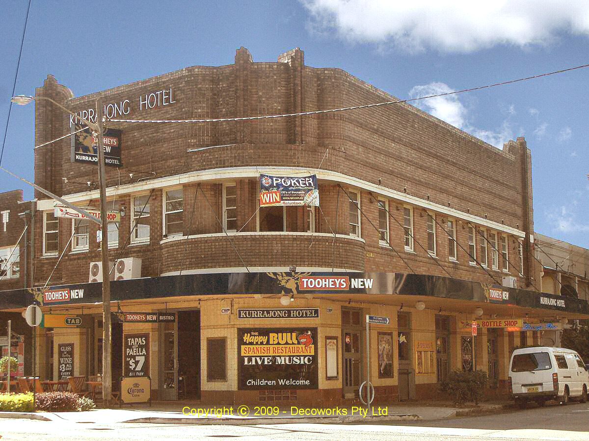 Sydney Art Deco Heritage: The Kurrajong Hotel