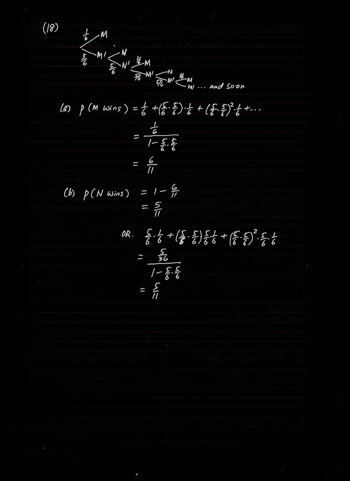 Stpm Mathematics T: PROBABILITY