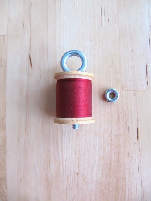 Sew Many Ways...: Spool of Thread Key Chain...