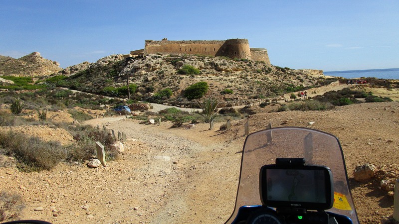 CASTILLOS DE ESPAÑA By Gatho: CASTILLO DE SAN RAMON, NIJAR (ALMERIA).