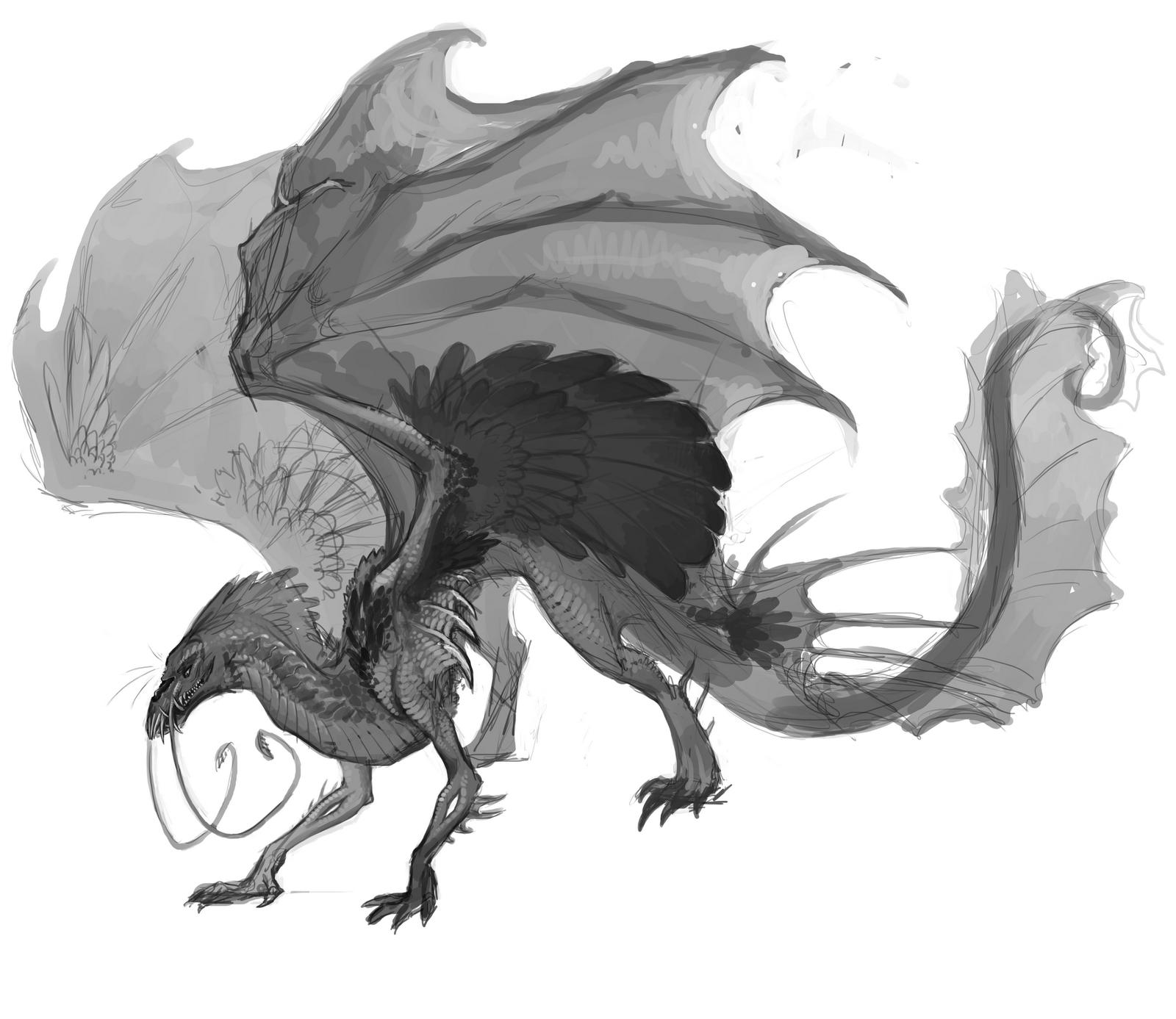 The Art of Violet Kirk: Various Byakhee