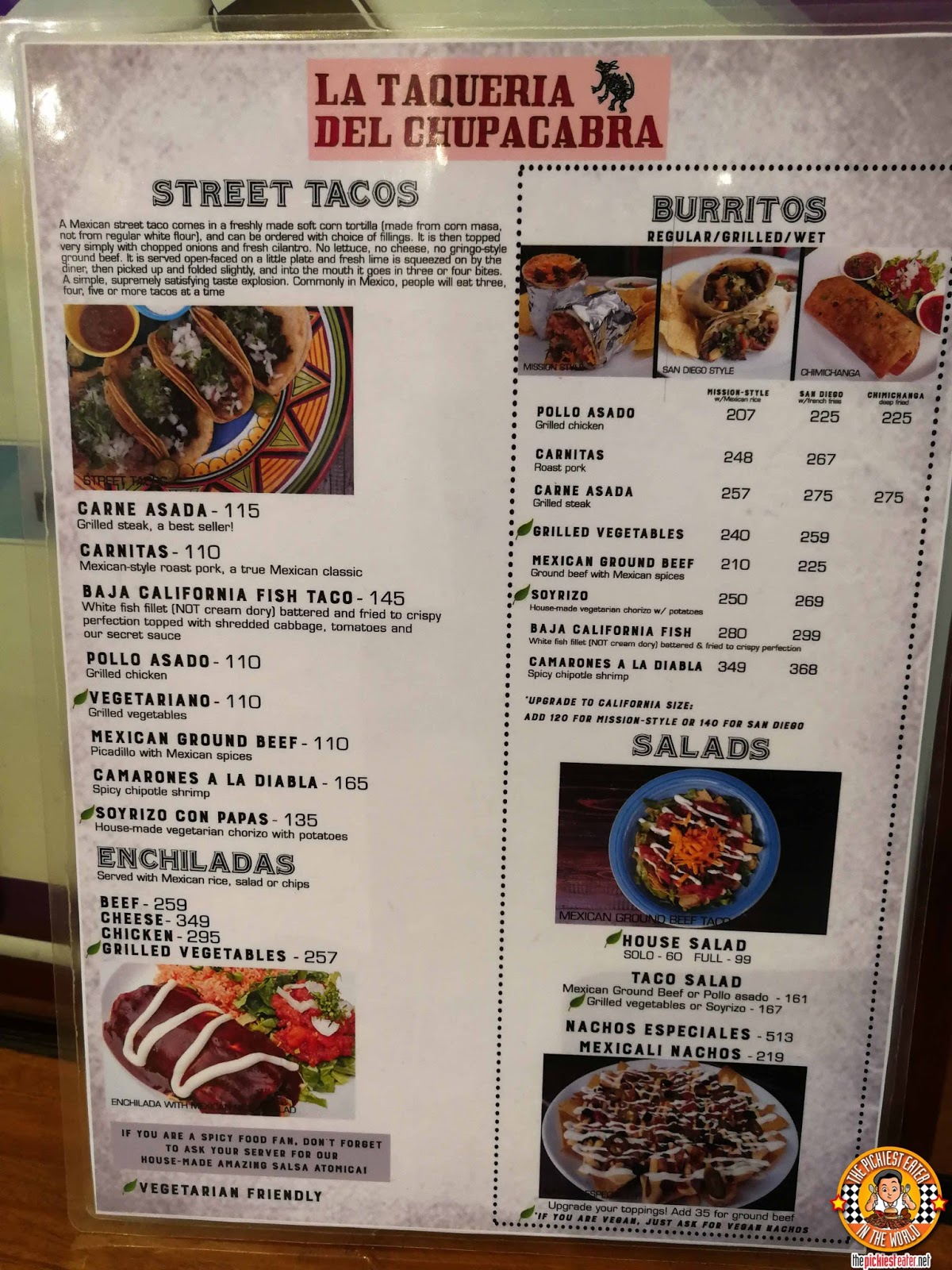 THE PICKIEST EATER IN THE WORLD: THE CORNER MARKET: LA TAQUERIA DEL ...