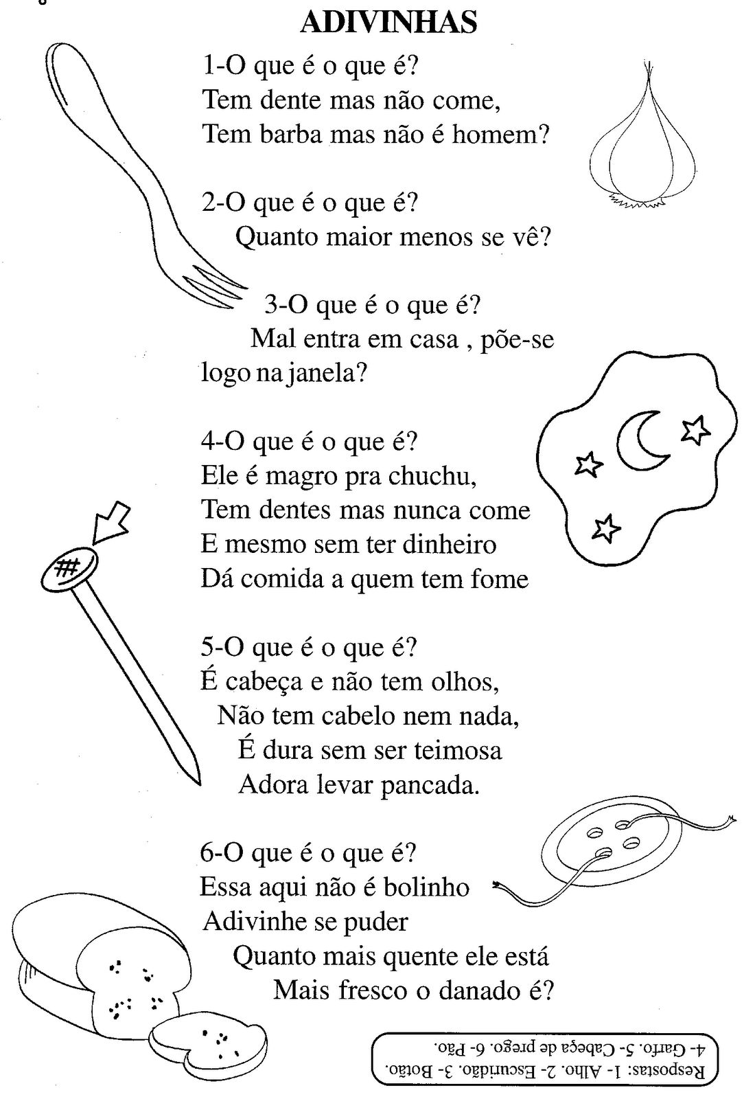 O Que é Adivinhas Folcloricas - RETOEDU