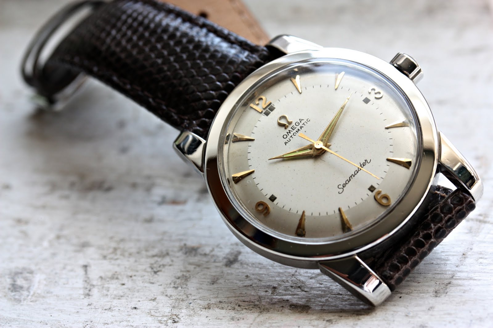kyleLwatches: Sold: 1954 Omega Seamaster Cal. 354