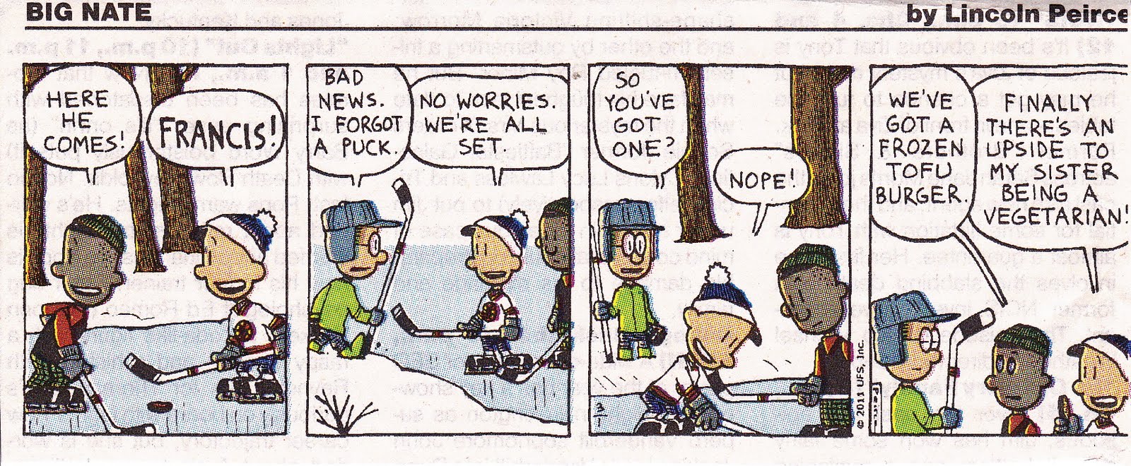 My Life Scanned: Big Nate Comic Strip (3/1/11) My Life Scanned: Big Nate Comic Strip (3/1/11)