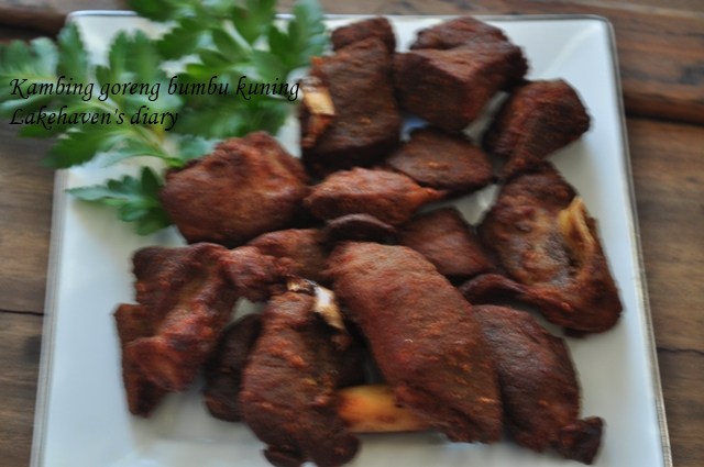 Aidas Food: fried Goat