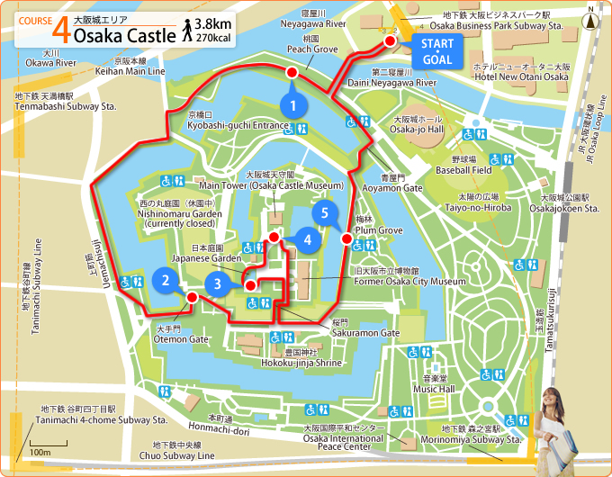 Hamdan Hamid Travel Site: Osaka Day 4 - Osaka Castle & Moving to Akiyo ...