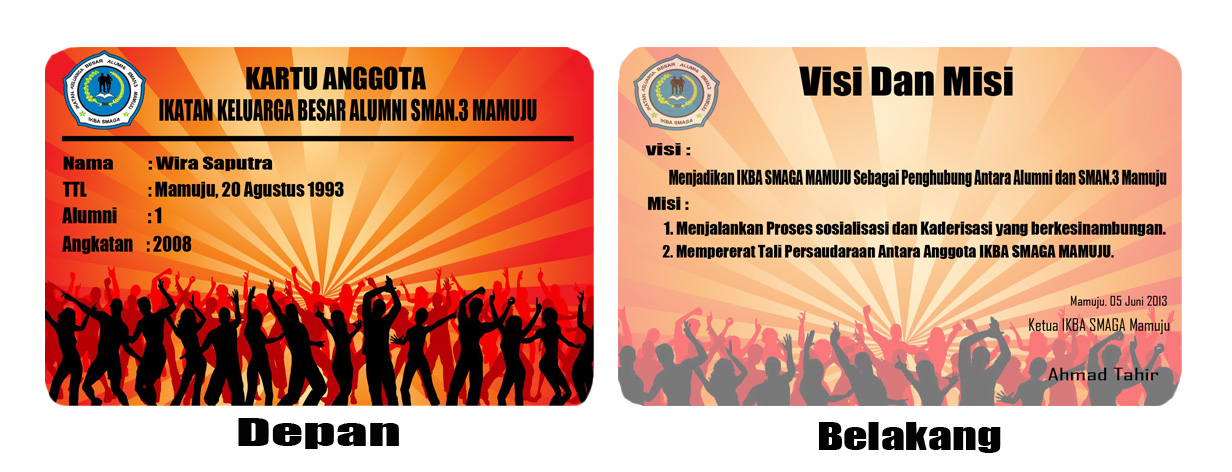 Ikatan Keluarga Besar Alumni SMAN.3 Mamuju: Contoh Desain Baju Dan ...