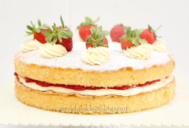 Table for 2.... or more: Victoria Sponge