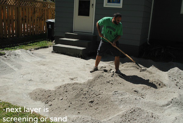 The Remodeled Life: Building a Patio - Part Two