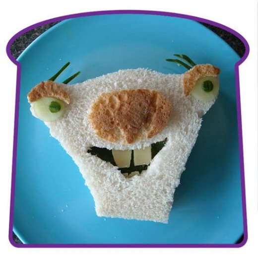 Reteta de acasa: Sandwich-uri Desene Animate