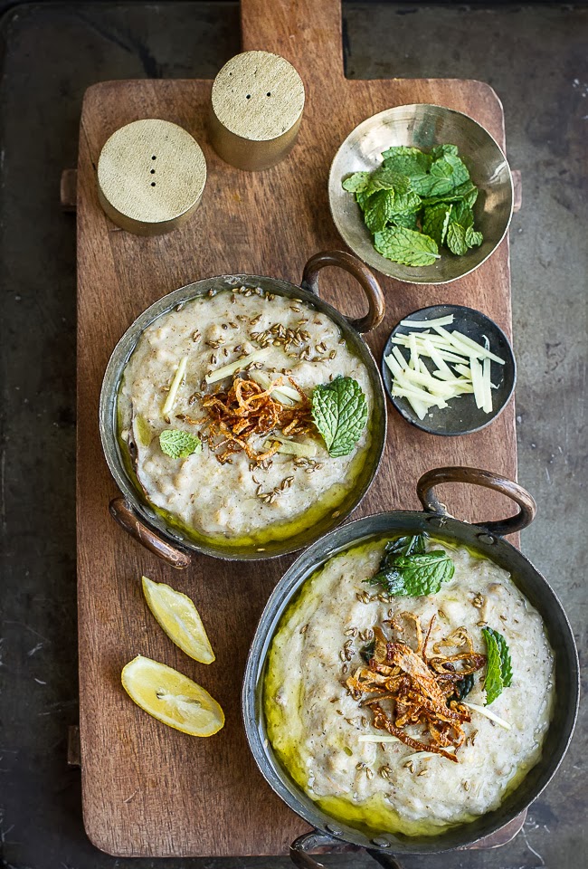 Haleem/Khichda - Wheat berries, Meat and Lentils Porridge | Journey Kitchen