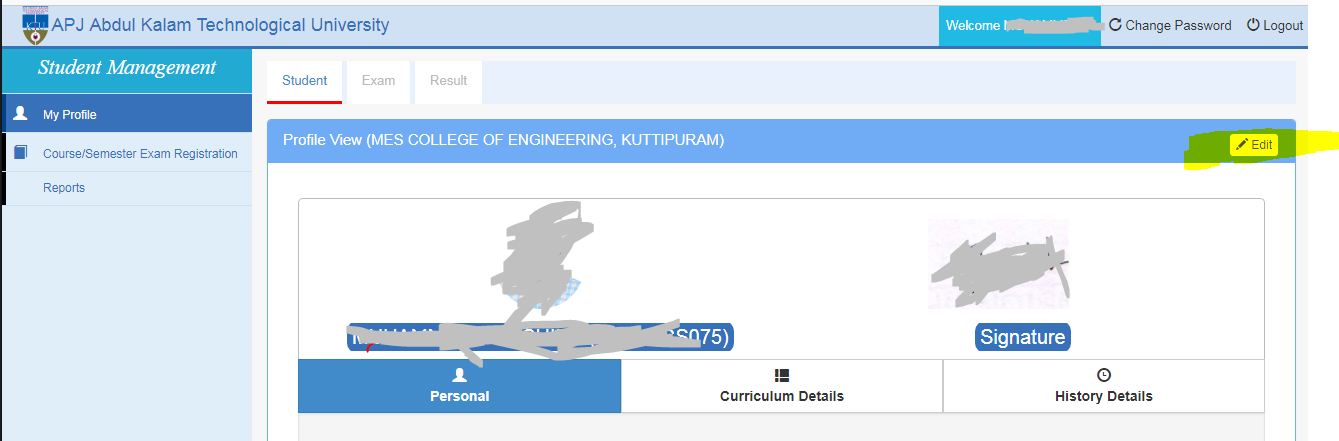 Submit your Documents and Details to KTU Portal - KTU ASSIST