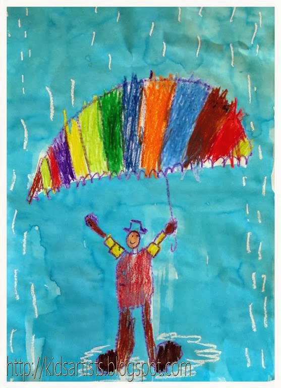 Kids Artists: Singing in the rain