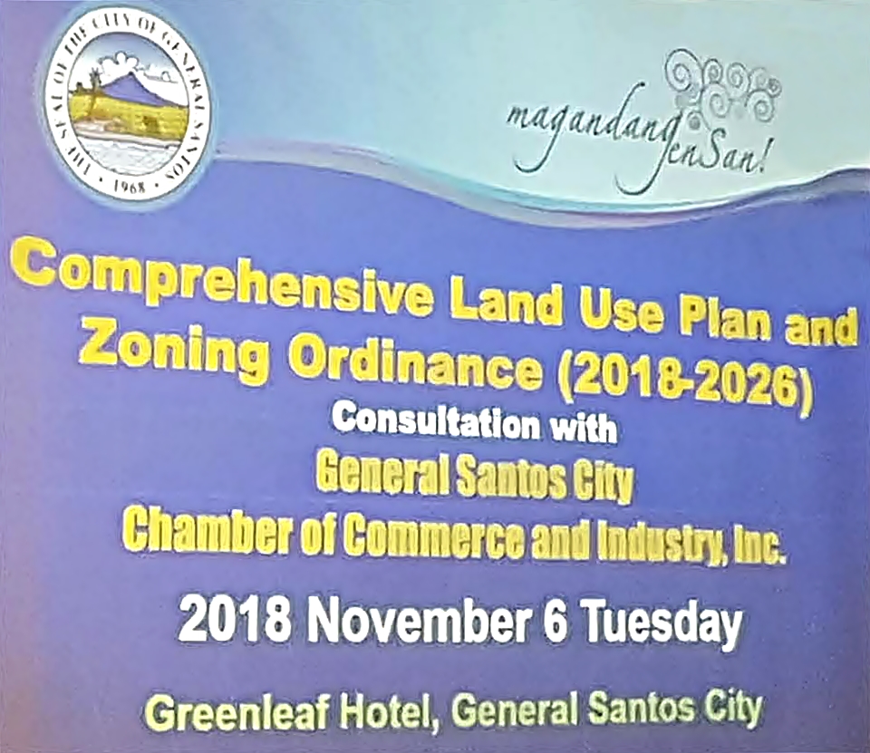 GHL - BLog: New Comprehensive Land Use Plan for 2018 - 2026 of Gensan