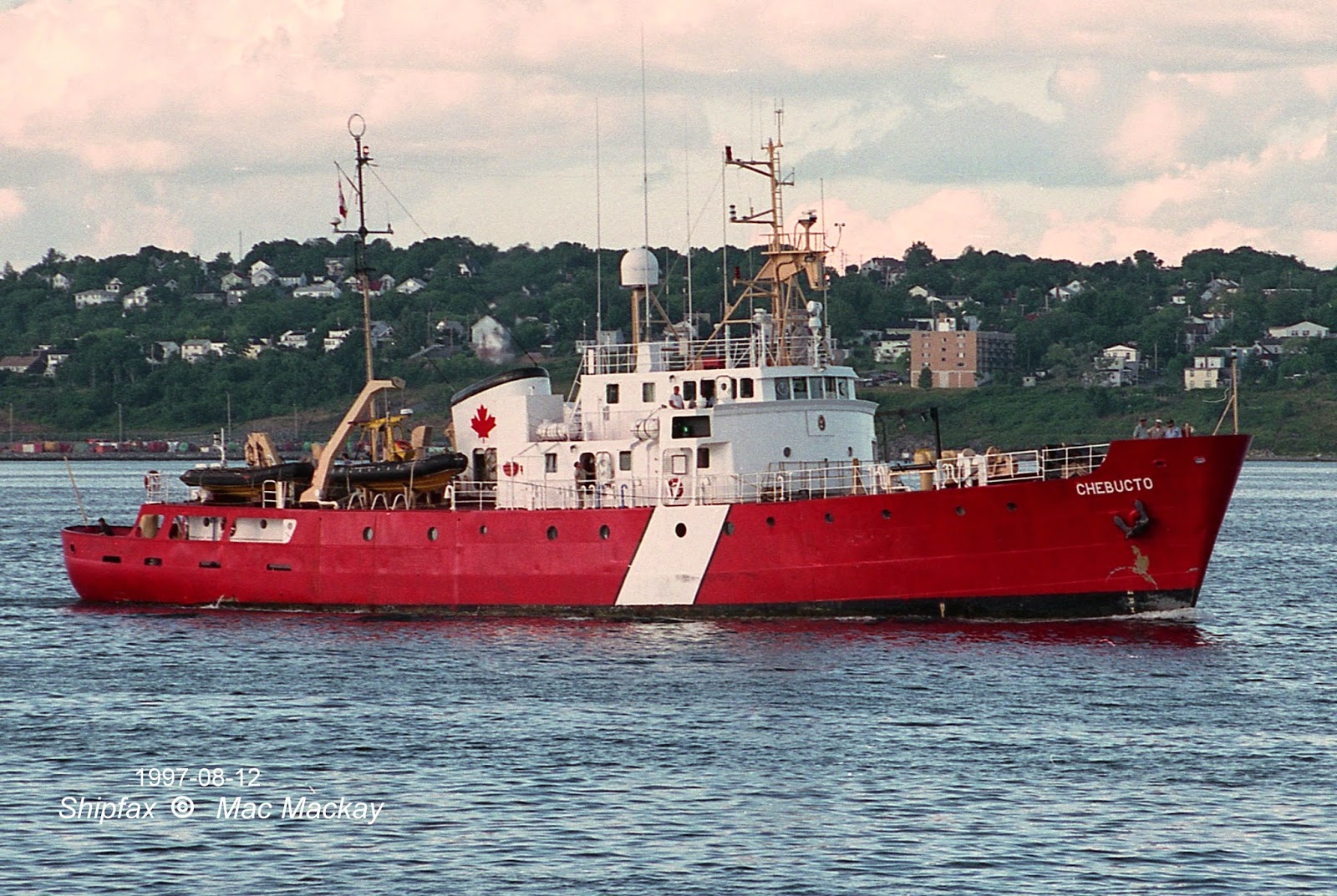 Shipfax: Ships named Chebucto