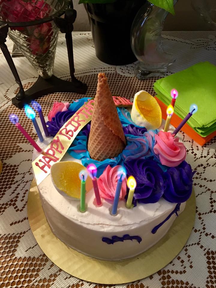 Spider Violets: Birthday Girl Bella!