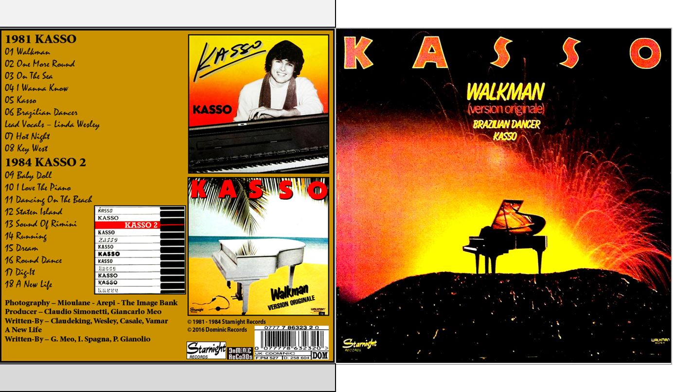 MUSICOLLECTION: KASSO - 2 albums 1981 - 1984 - 2016