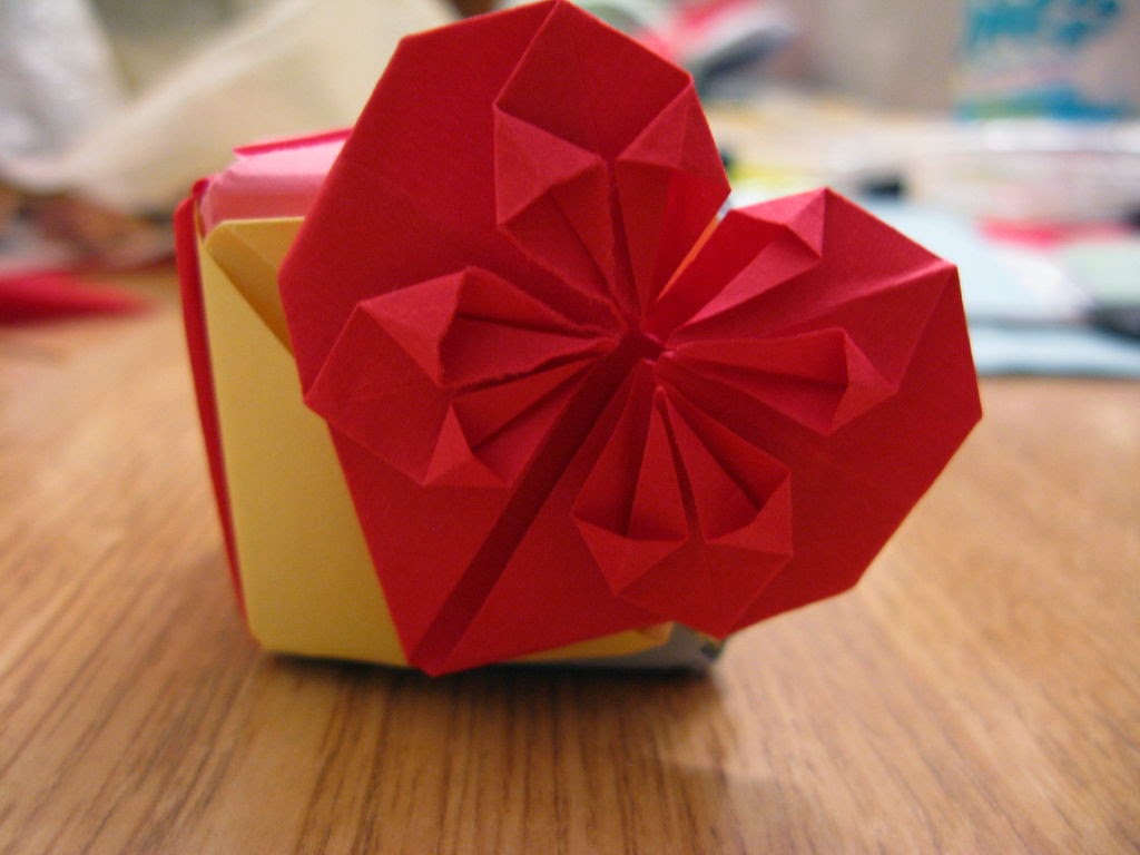 romantic origami ~ art classes kids
