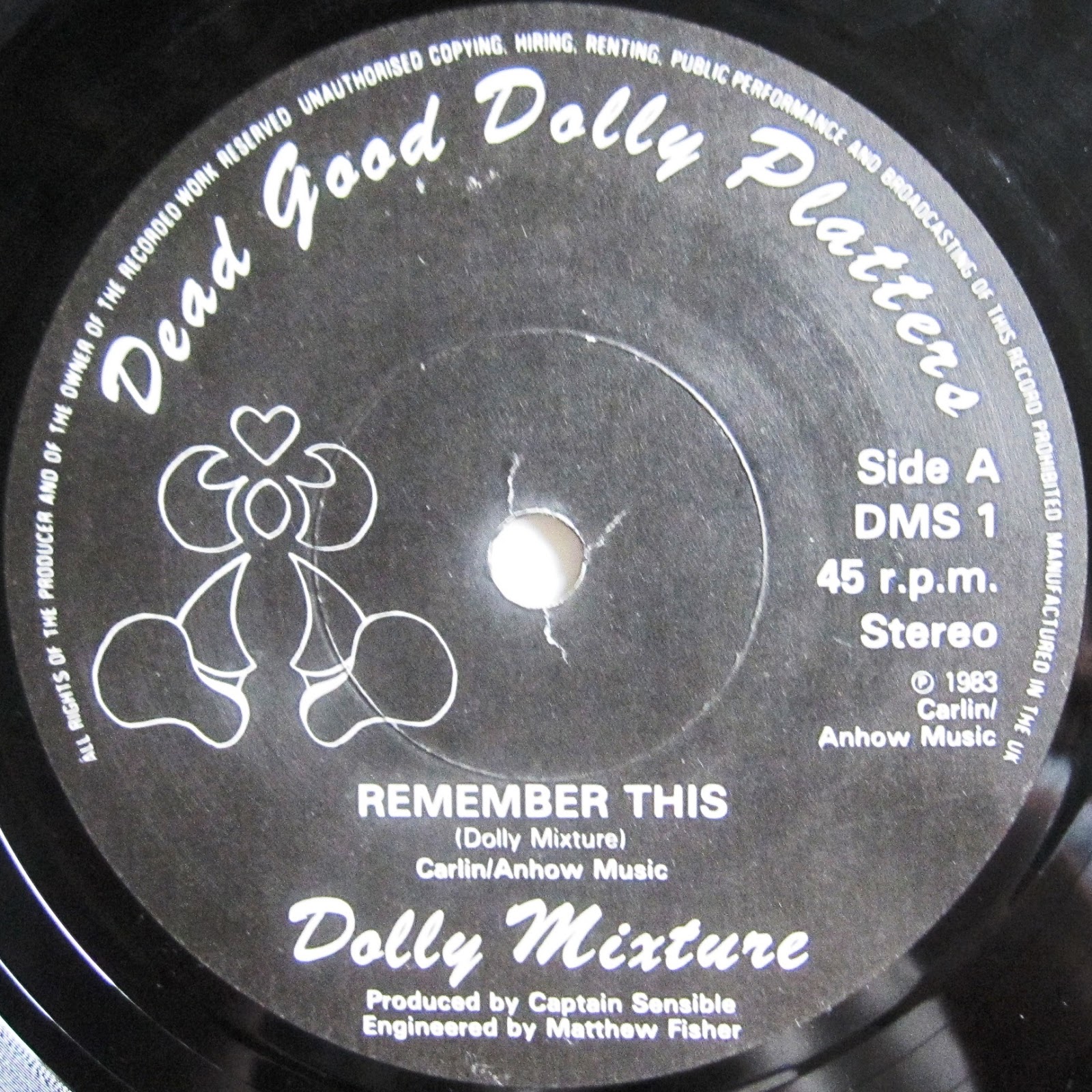 From A Northern Place: Dolly Mixture - Remember This (7")