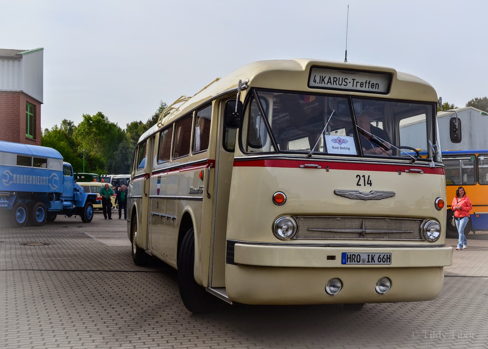 Busztalálkozók, utazások, kirándulások: 4. Ikarus Treffen in Deutschland