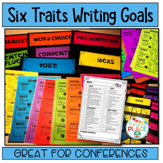 Paula's Place Teaching Resources: Six Traits Writing Goals