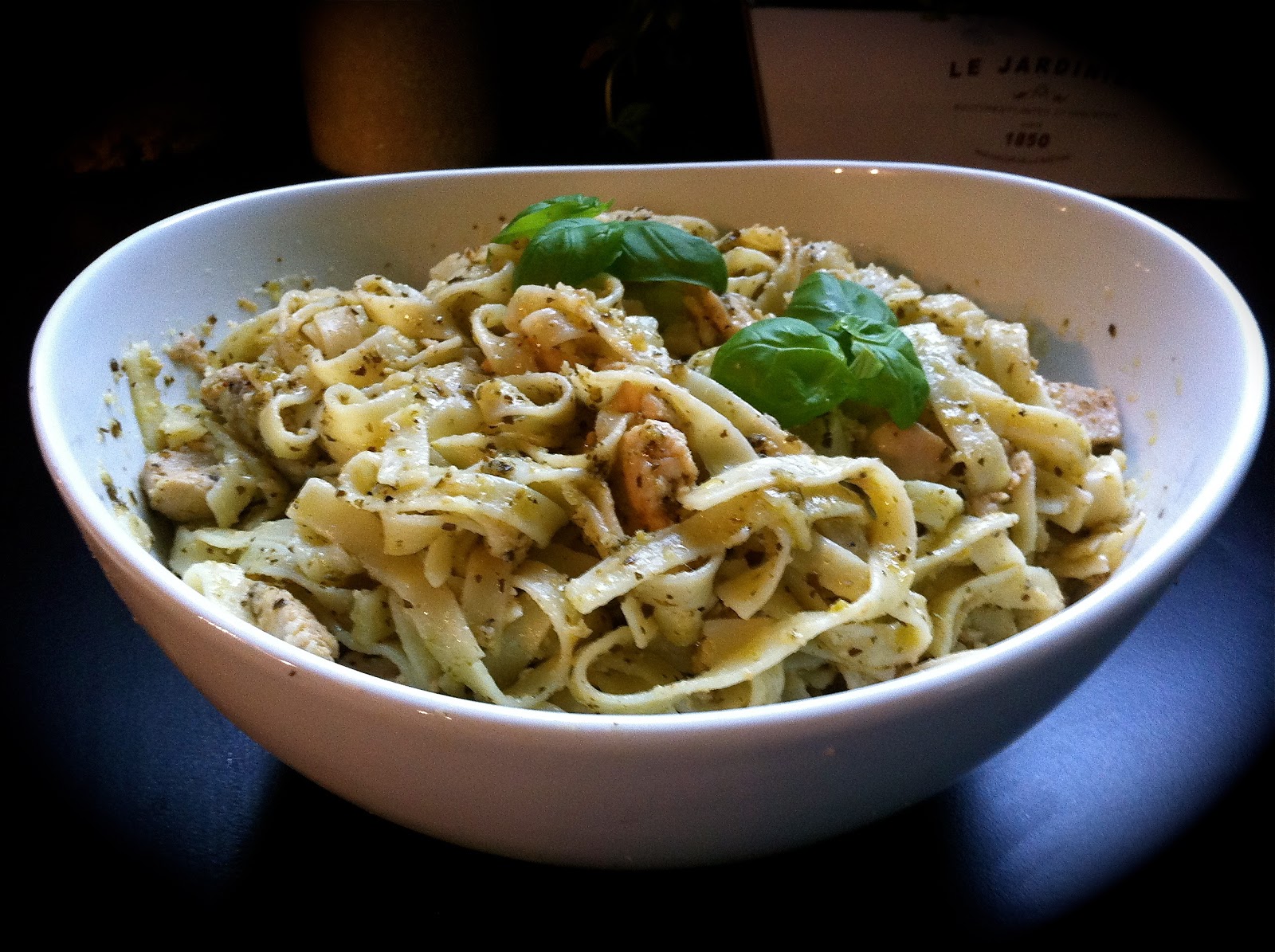 Emelies Mat: Kyckling med pesto och parmesan