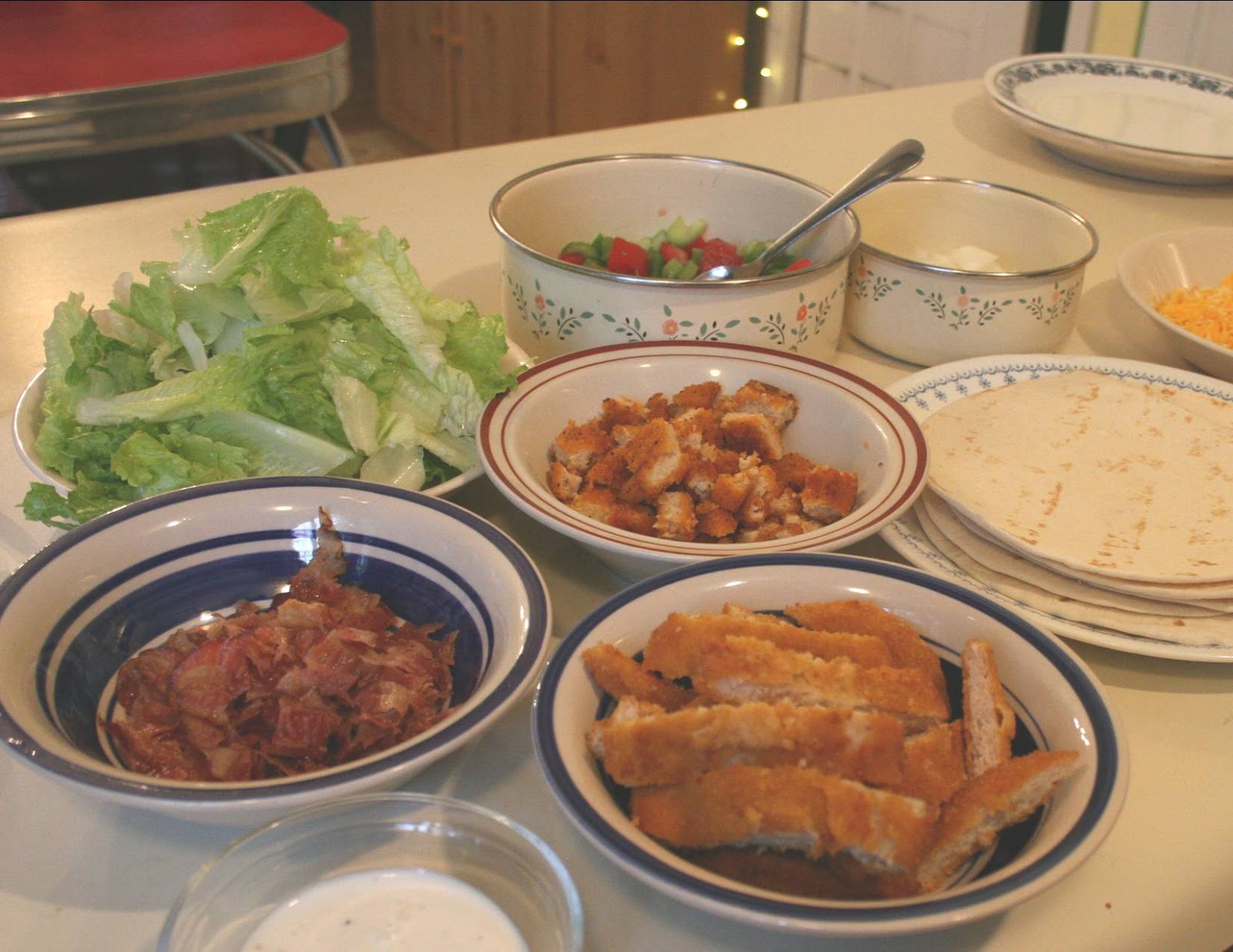 Neighbors About Town: Chicken wrap buffet