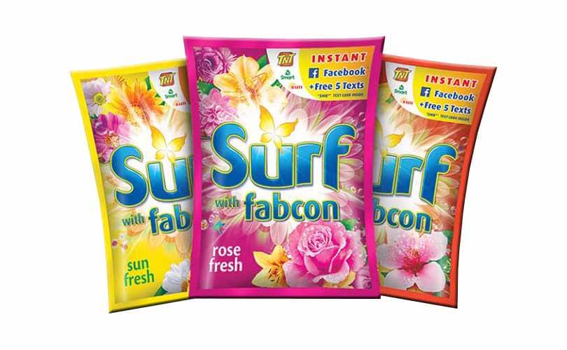 Surf Fabcon Sachet gives Free Facebook and Texts to Smart Subscribers