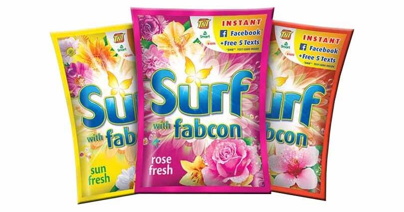 Surf Fabcon Sachet gives Free Facebook and Texts to Smart Subscribers