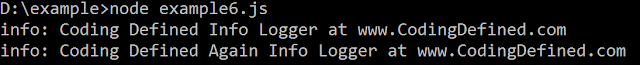 Better Logging in Nodejs - Coding Defined
