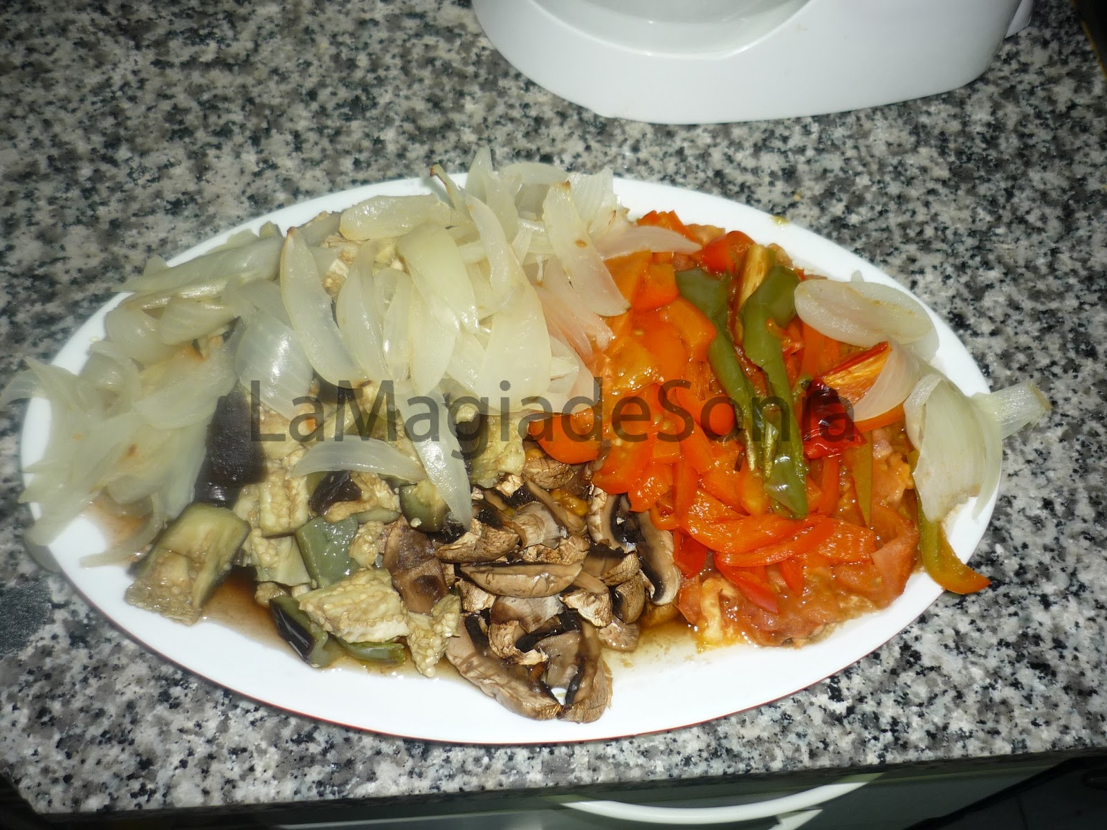 La Magia de Sonia: Filetes de Merluza con Verduritas al Horno.