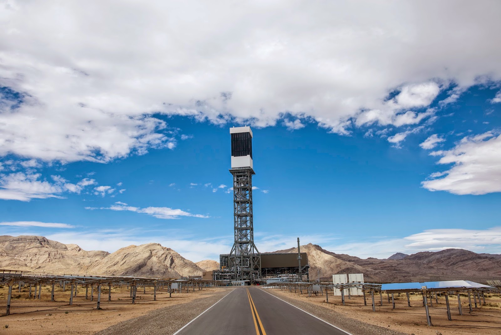 Ivanpah Solar Facility for Bloomberg