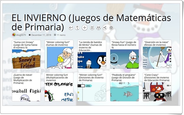 Juegos Educativos Online Gratis: "11 juegos de Matemáticas de INVIERNO ...