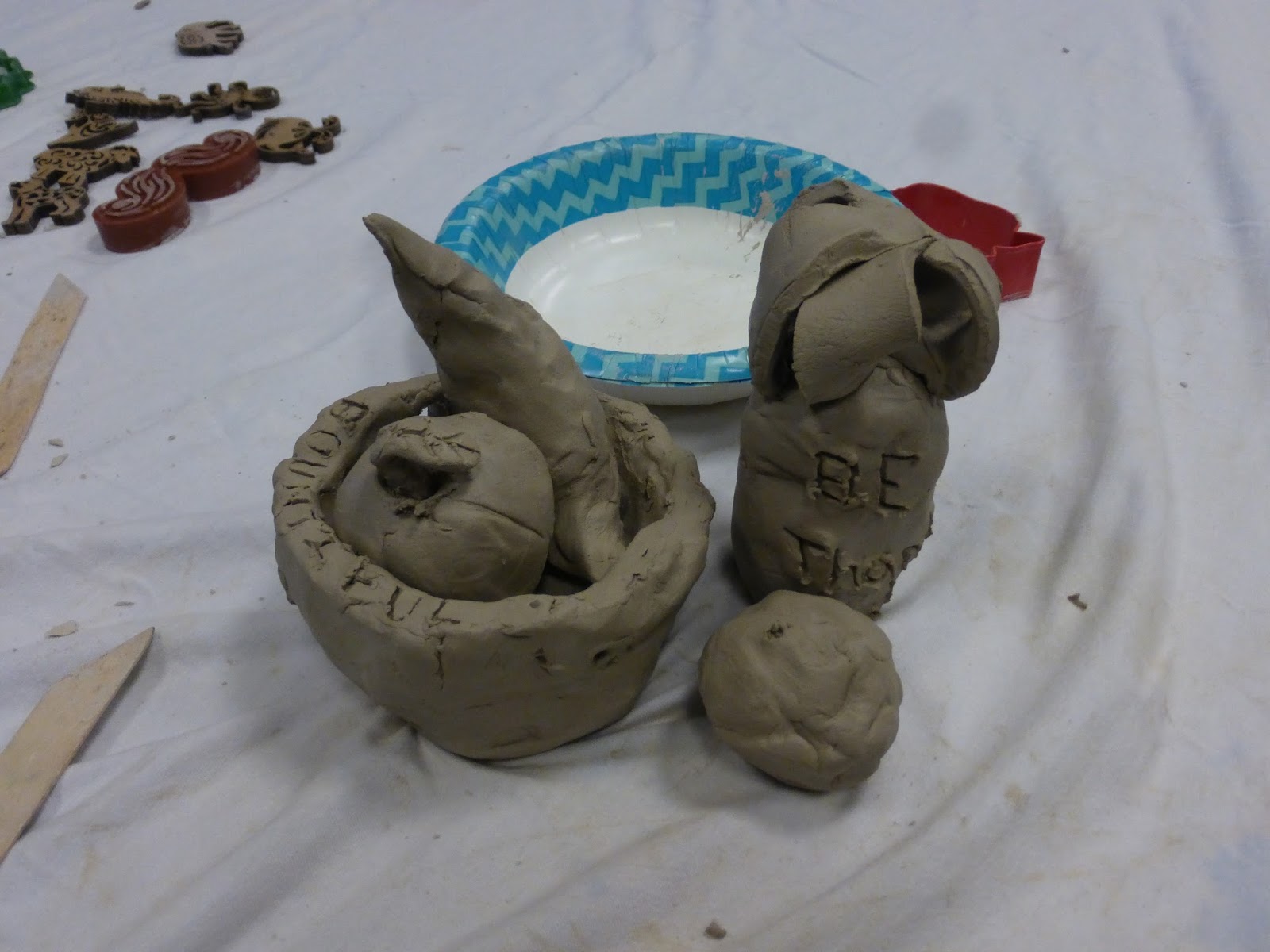 Hendrickson Family Blog: Holiday Clay Class