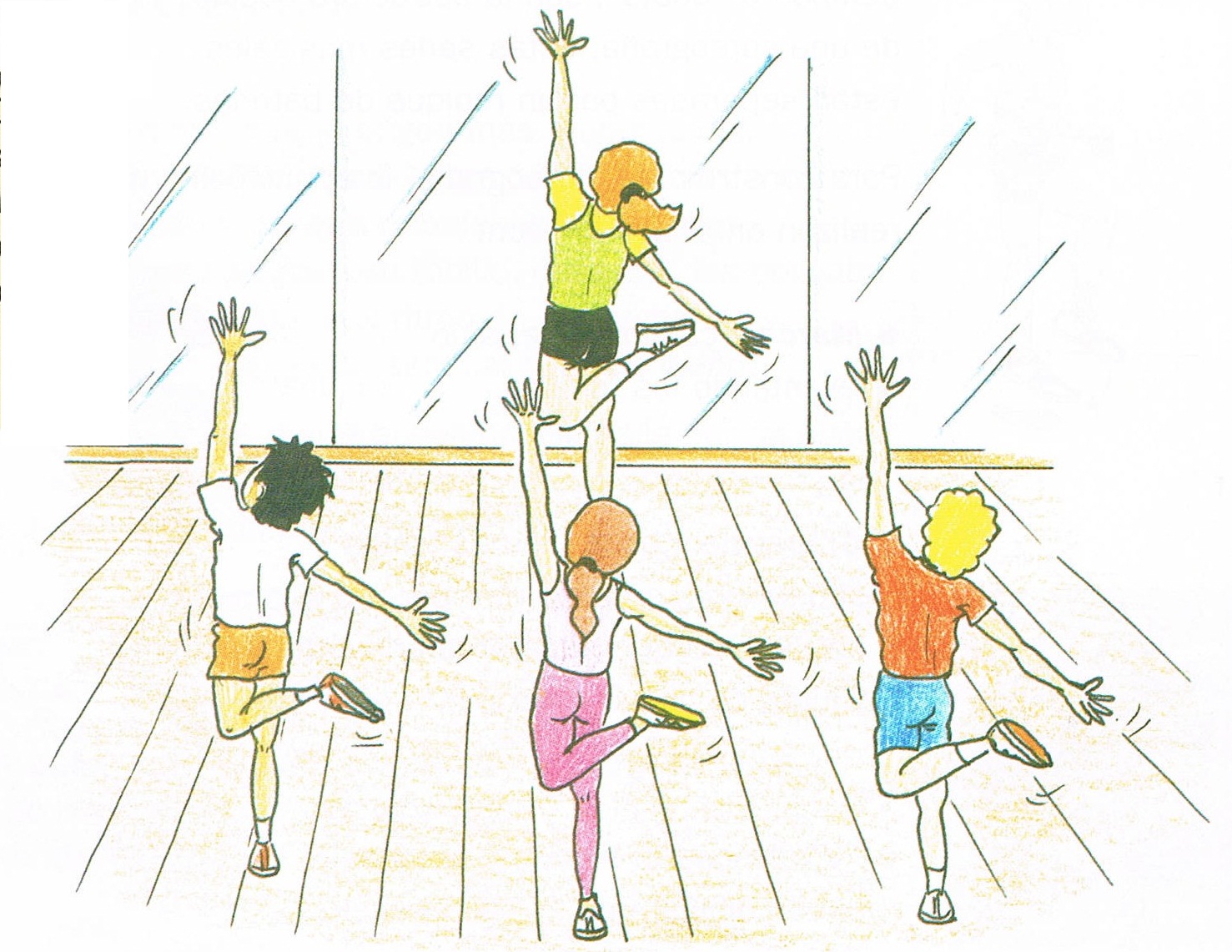 Dibujos de coreografias - Imagui