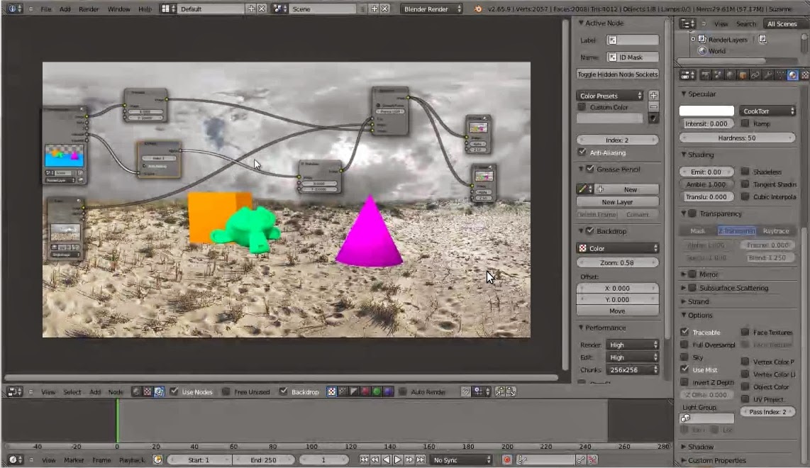 Comment utiliser l'ID Mask Node dans les Composites de Blender | blender4d