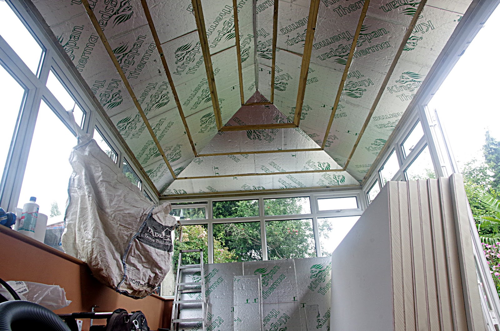 Captain Bodgit: Solid Conservatory Roof Conversion