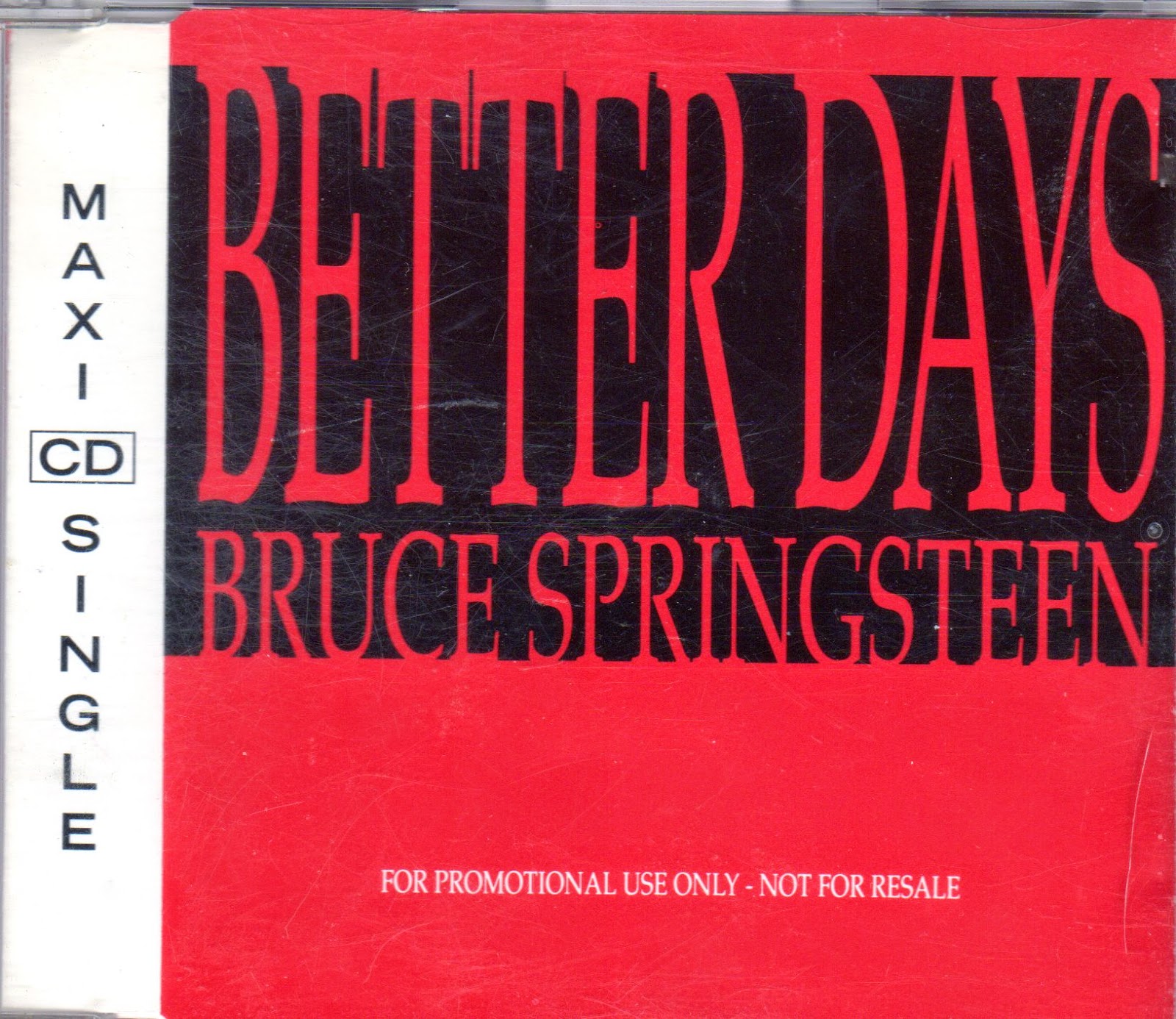 Un blog sobre Bruce Springsteen: Better Days, Cd single (1992)