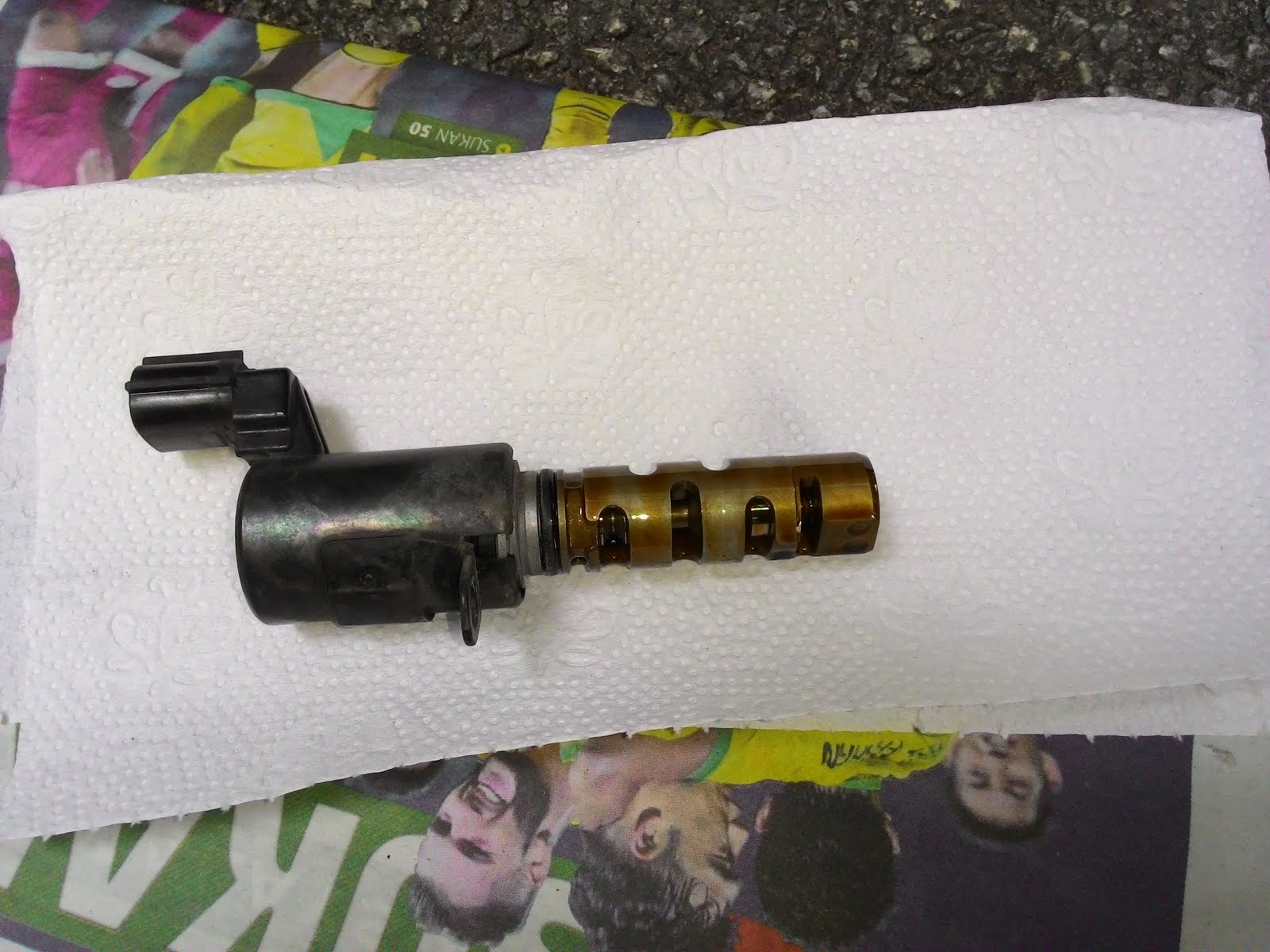 Port, Starboard, Forward and Aft: Hyundai X20 ( Avante) Oil Control Valve