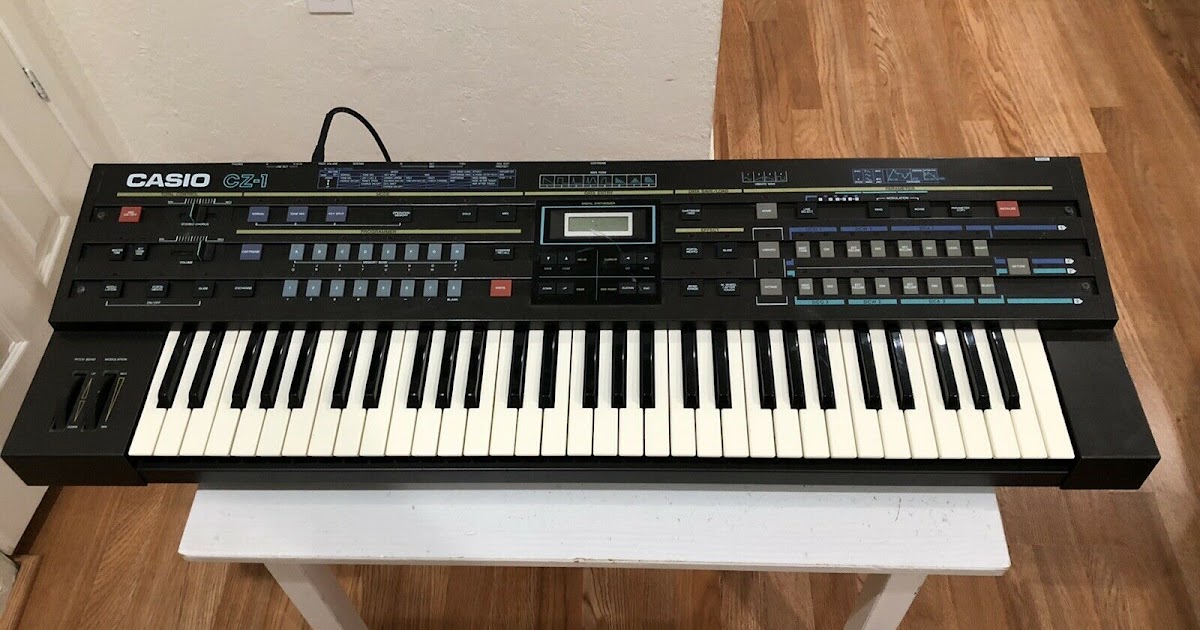 MATRIXSYNTH: Casio CZ-1 Phase Distortion Synth