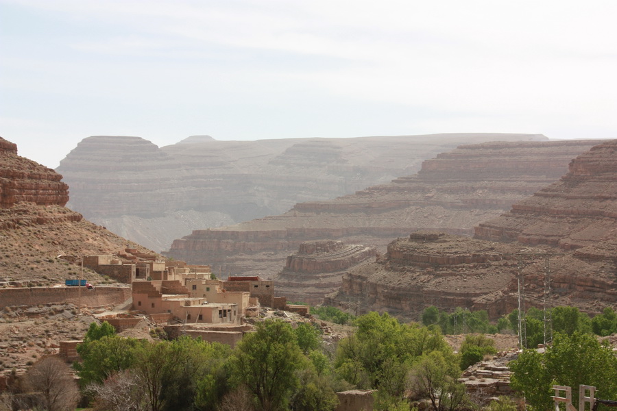 Notre tour du Maroc 2014: 22 mars - du Todra à Goulmima via Assoul
