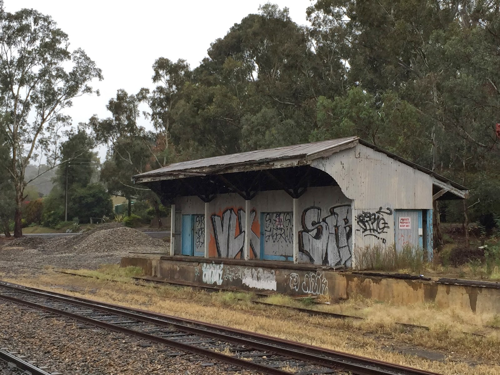 Epsilon's World: Balhannah Railway Station
